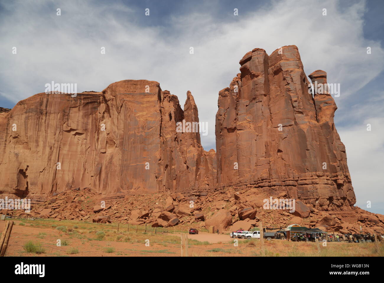in USA inside the monument valley park the beauty of amazing nature ...