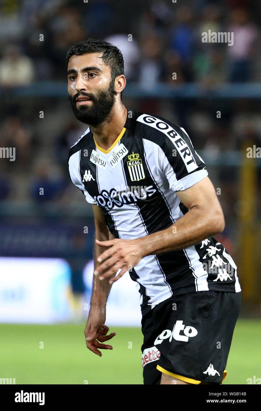 BEVEREN, BELGIUM - AUGUST 31: Kaveh Rezaei of Charleroi during the ...