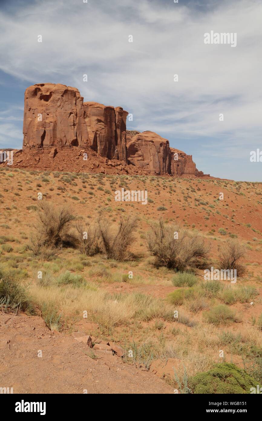 in USA inside the monument valley park the beauty of amazing nature ...