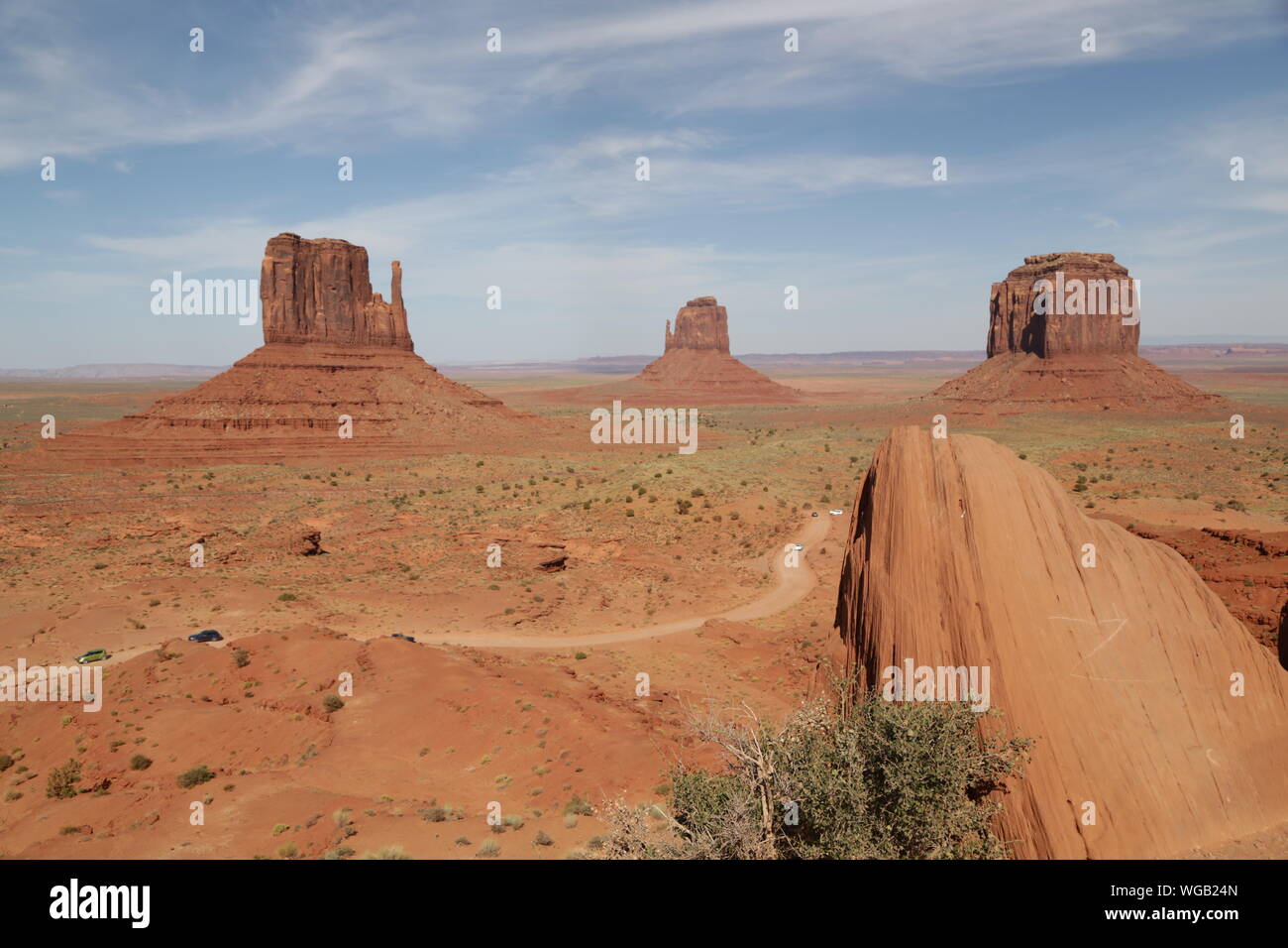 in USA inside the monument valley park the beauty of amazing nature ...