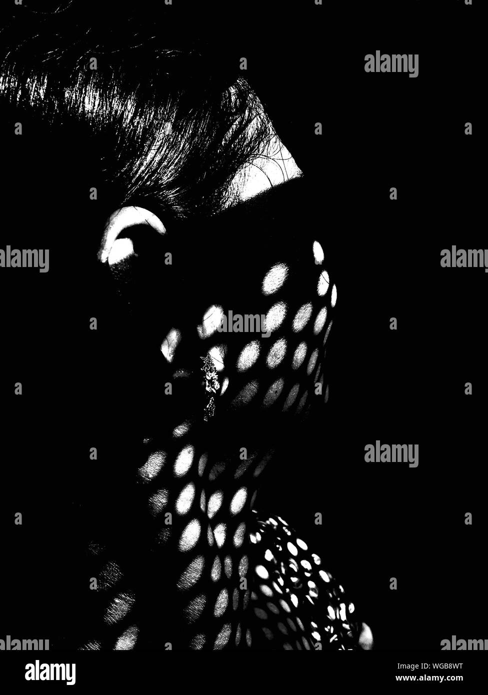 Face shadows hi-res stock photography and images - Alamy