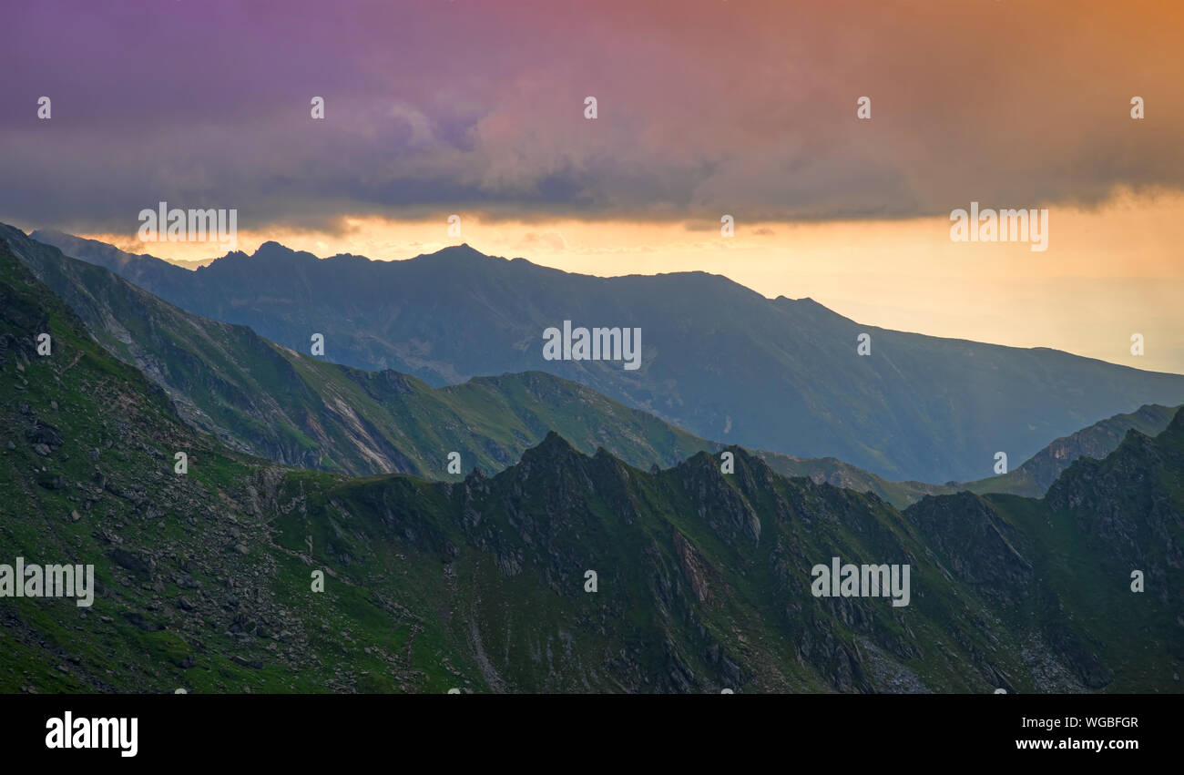 Fagaras mountain ridge vacation hi-res stock photography and images - Alamy
