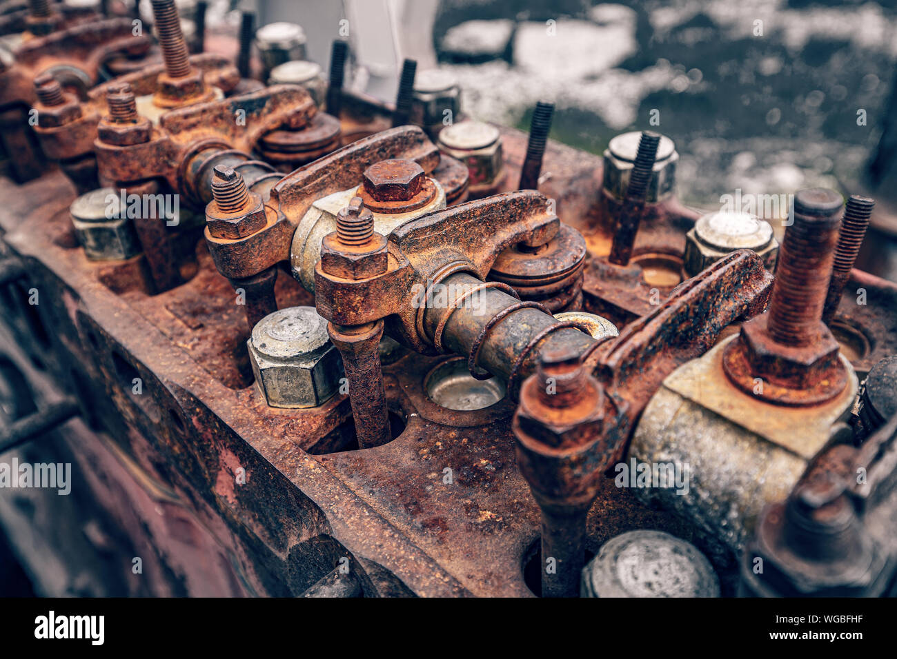 Rusty engine hi-res stock photography and images - Alamy