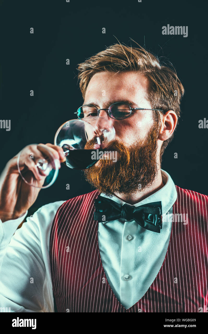 Young sommelier hi-res stock photography and images - Alamy