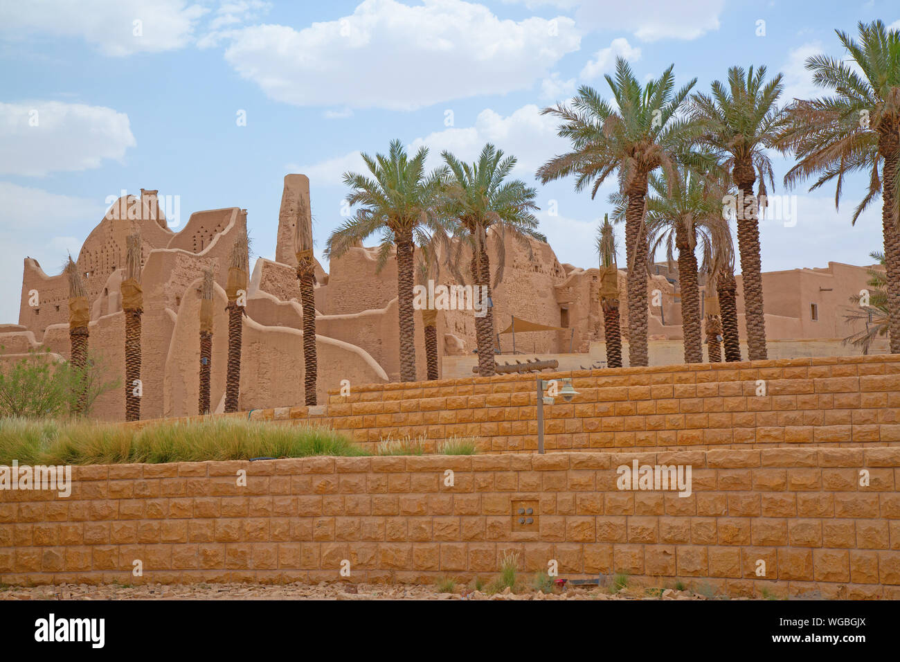 Streets of the old city Diriyah near Ar Riyadh, Kingdom of Saudi Arabia ...