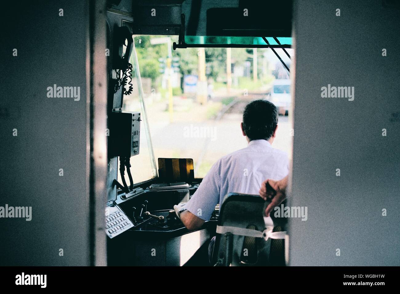 Engineer and train hi-res stock photography and images - Alamy