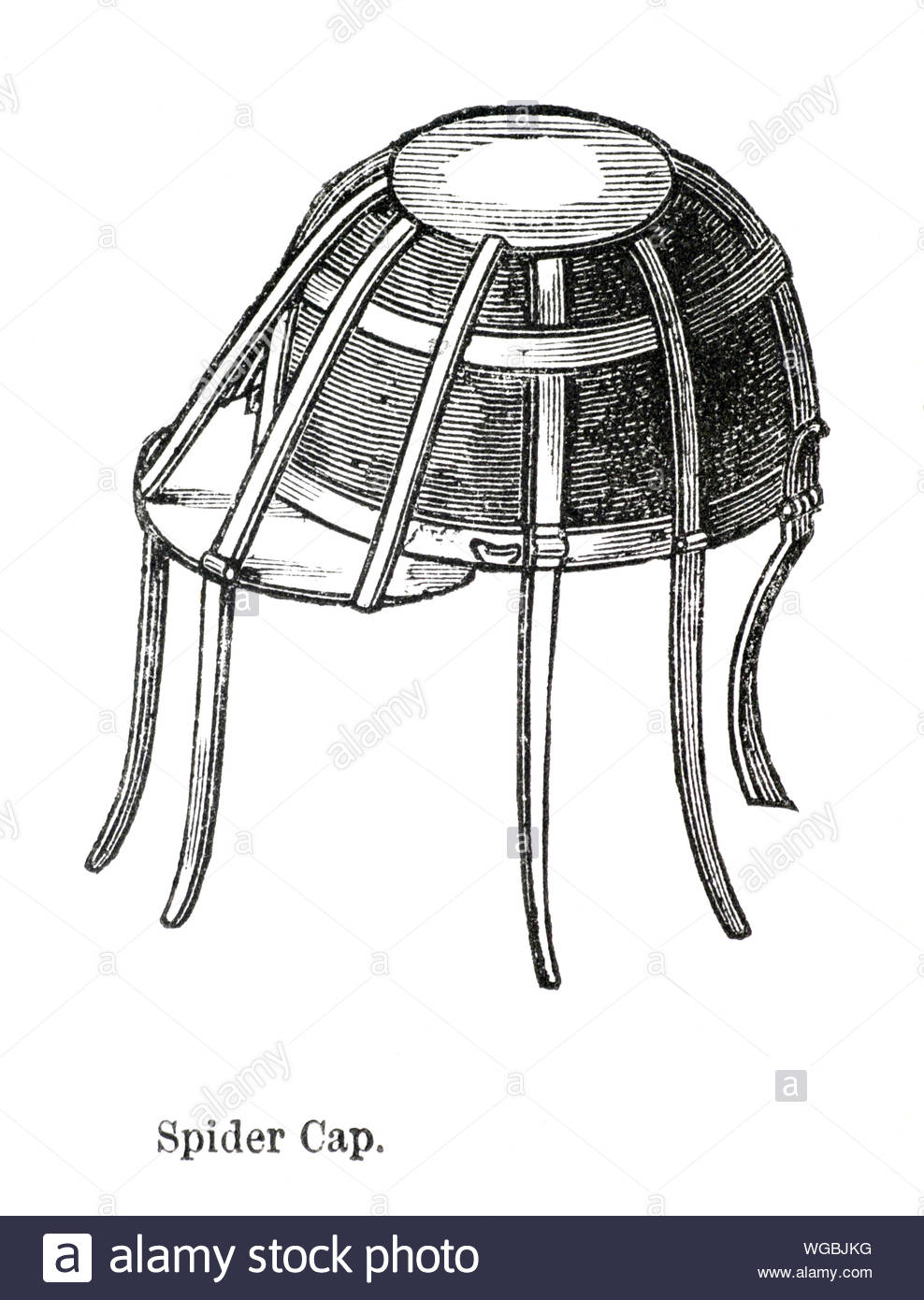 Black and white cap illustrations hi-res stock photography and images ...