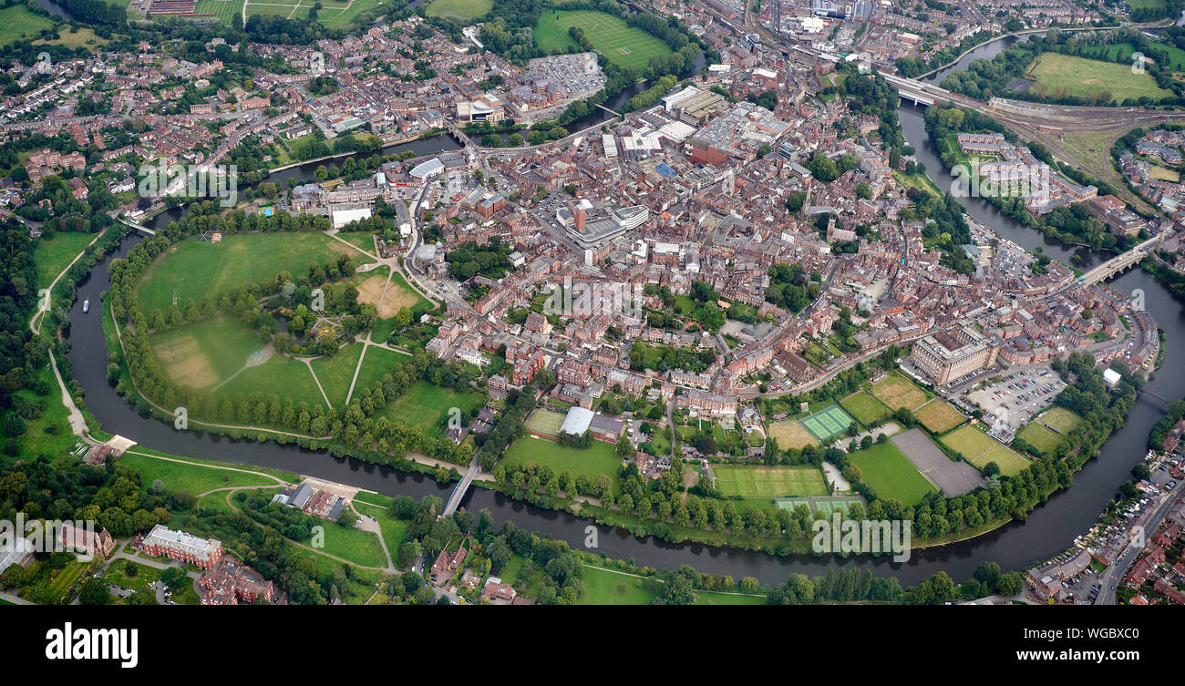 River around shrewsbury hi-res stock photography and images - Alamy