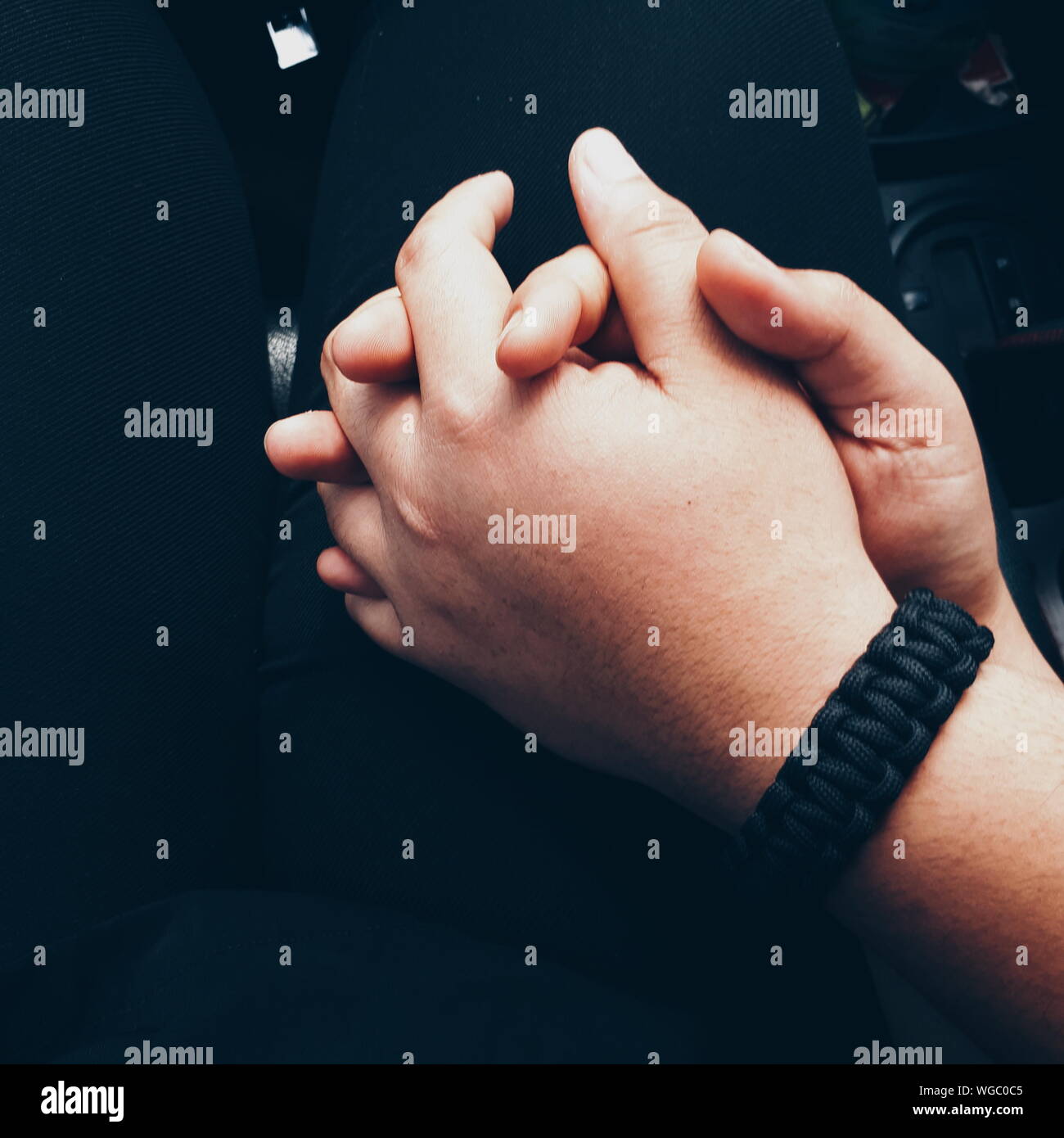 Lap hands hi-res stock photography and images - Alamy