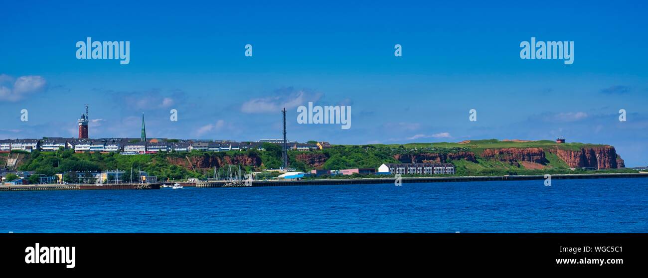The Island of Heligoland from the island Dune - Germany Stock Photo - Alamy