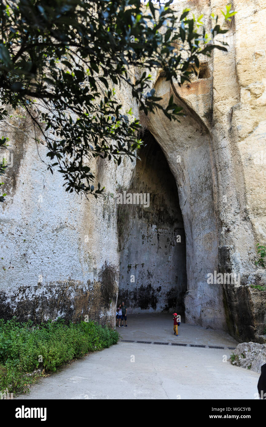 Entrance ear dionysius cave hi-res stock photography and images - Alamy