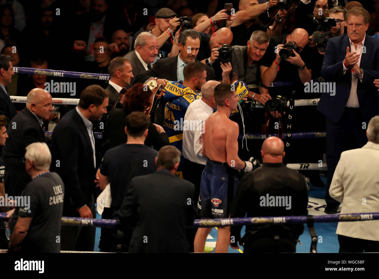 London, UK. 01st Sep, 2019. 31st August 2019; 02 Arena, London, England ...