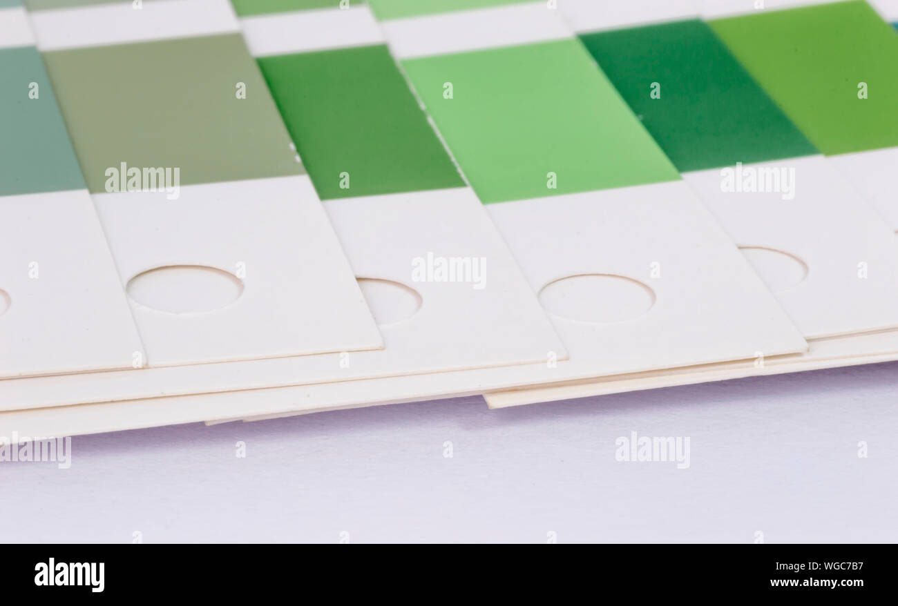 Swatch table hi-res stock photography and images - Alamy