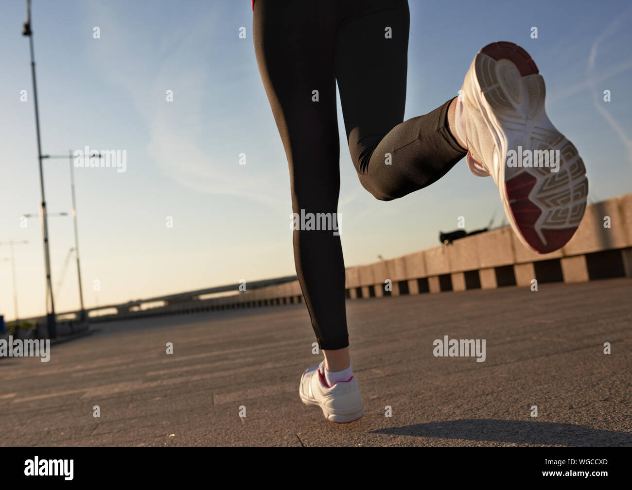 Selective focus athletic woman hi-res stock photography and images - Alamy