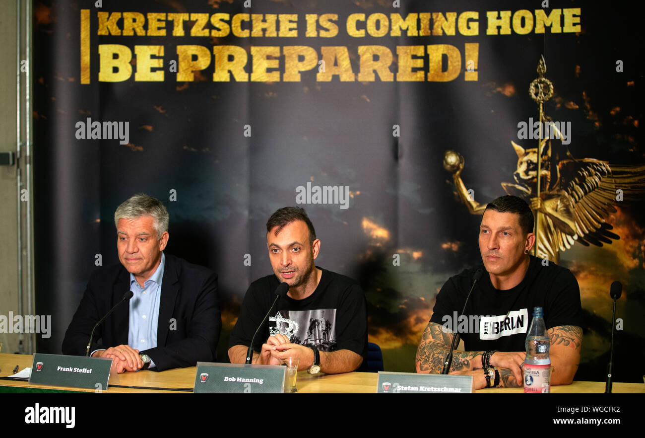 Berlin, Germany. 01st Sep, 2019. Handball: Bundesliga, Füchse Berlin ...