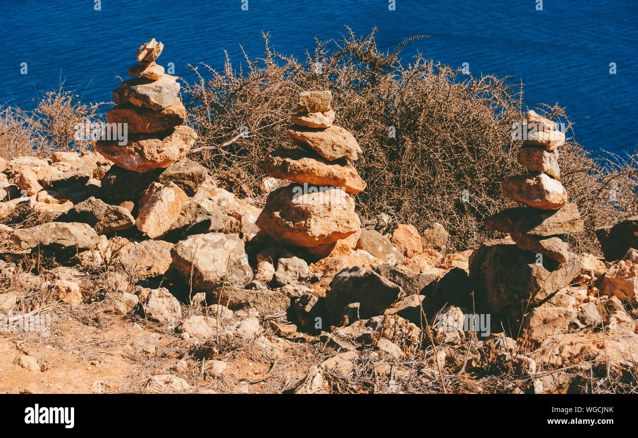 Pyramid rocks hi-res stock photography and images - Alamy