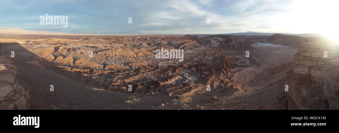 Panoramic desert view hi-res stock photography and images - Alamy