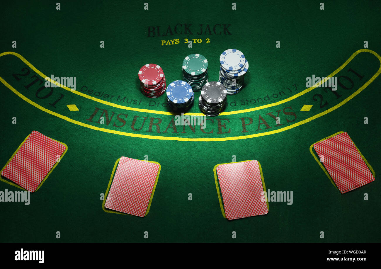 Poker Table Top View