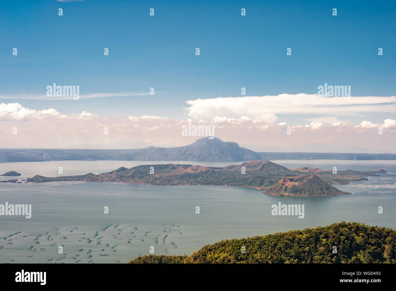 Taal volcano island view hi-res stock photography and images - Alamy