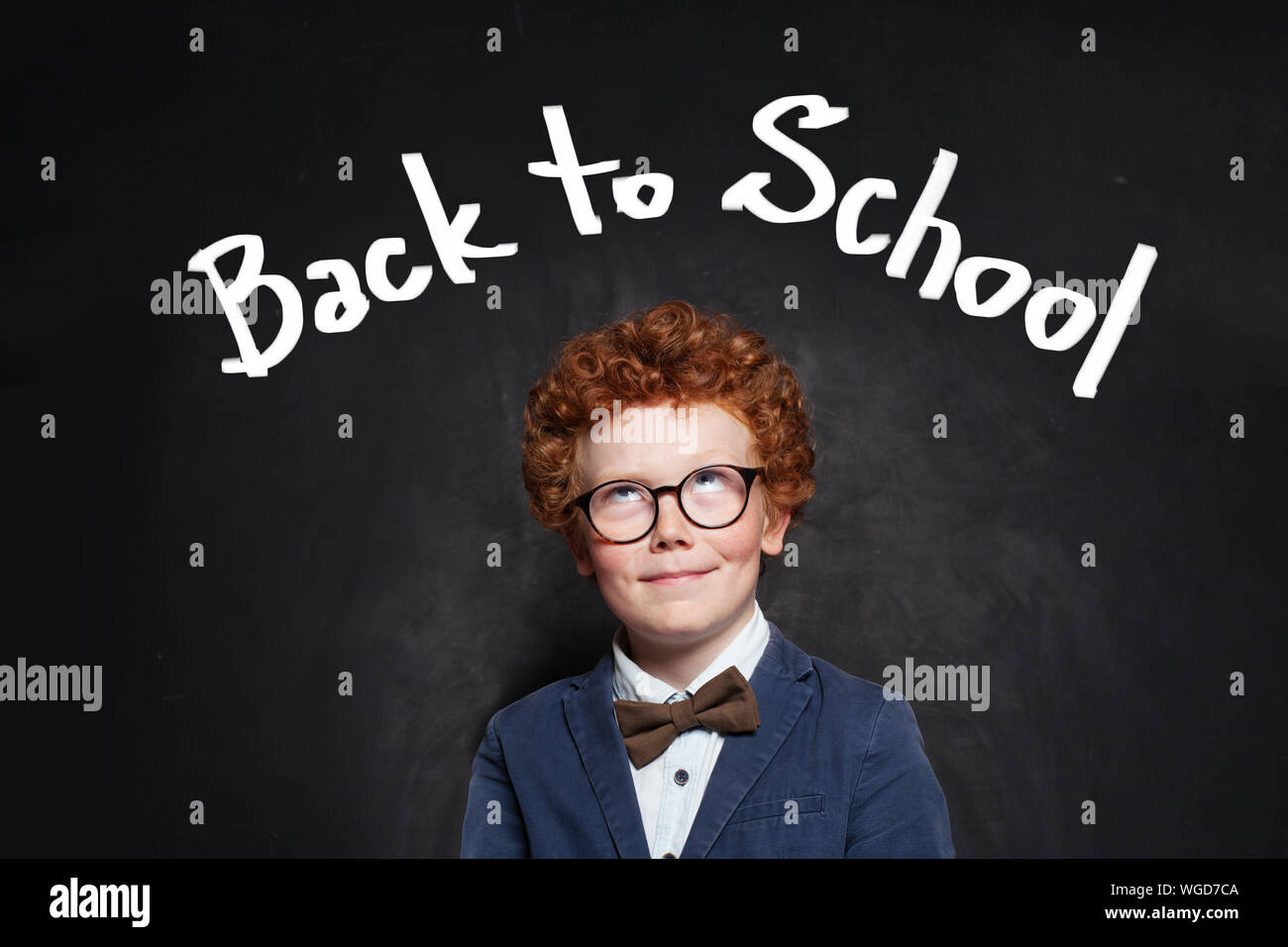 Little boy child and back to school concept Stock Photo - Alamy