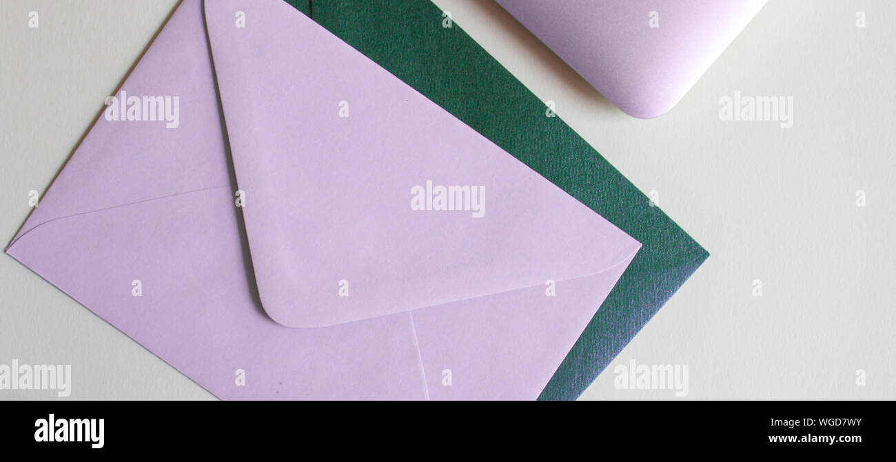 Letter envelopes mail postage hi-res stock photography and images - Alamy
