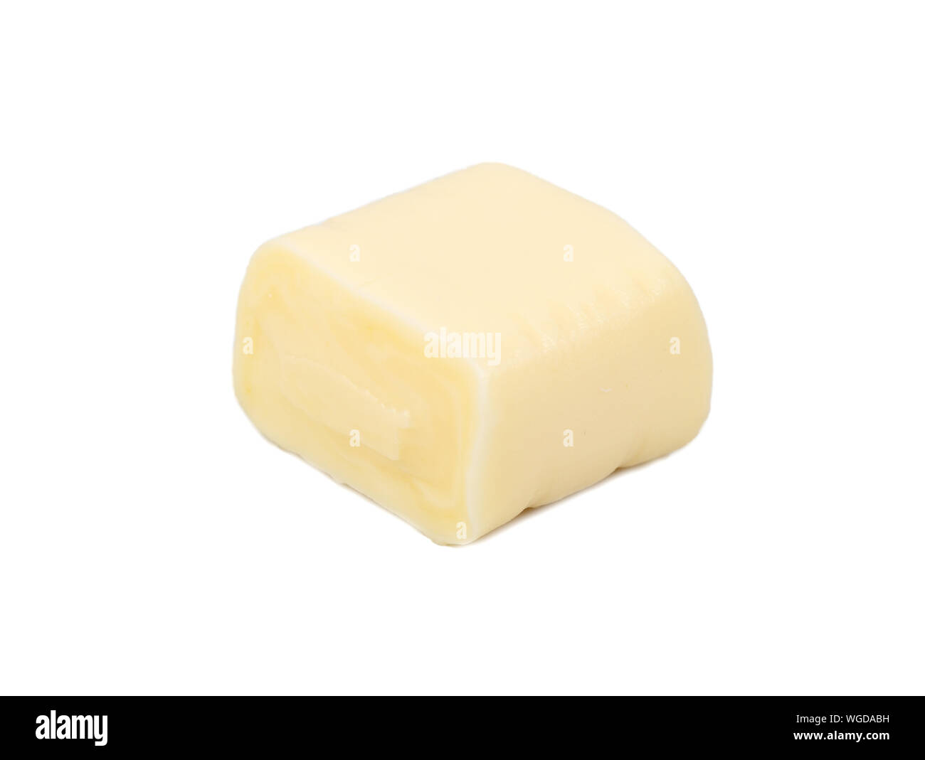 Square chewing candy isolated on white background Stock Photo - Alamy