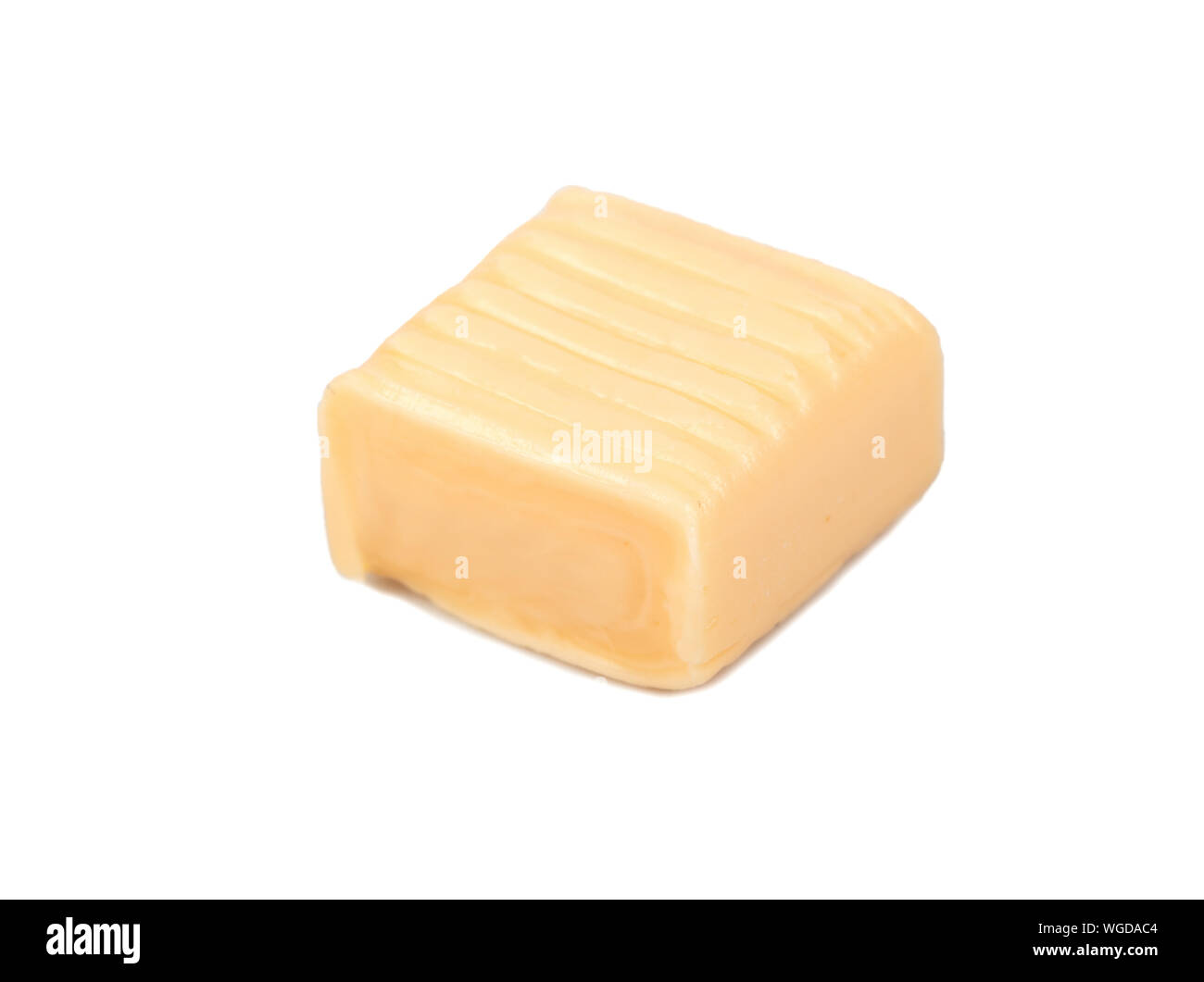 Square chewing candy isolated on white background Stock Photo - Alamy