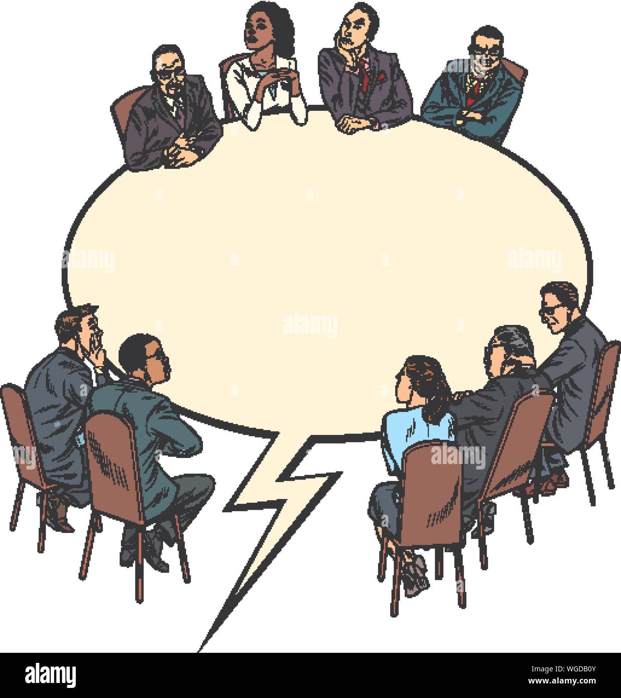comic book bubble, meeting business people. Dialogue communication ... comic book bubble, meeting business people. Dialogue communication ...
