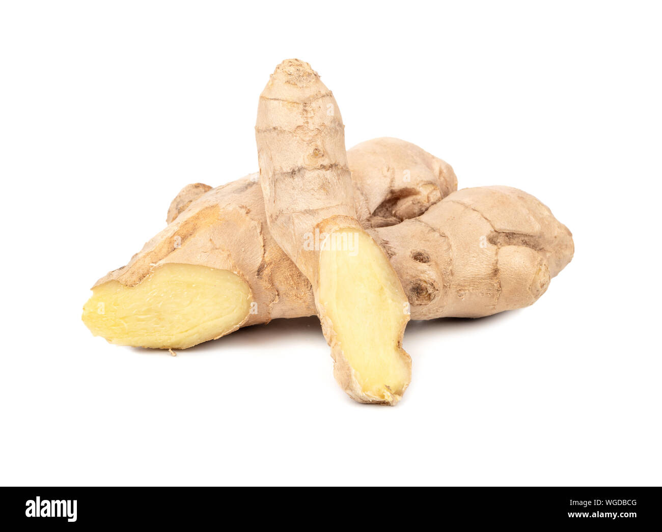 Ginger root cut pieces hi-res stock photography and images - Alamy