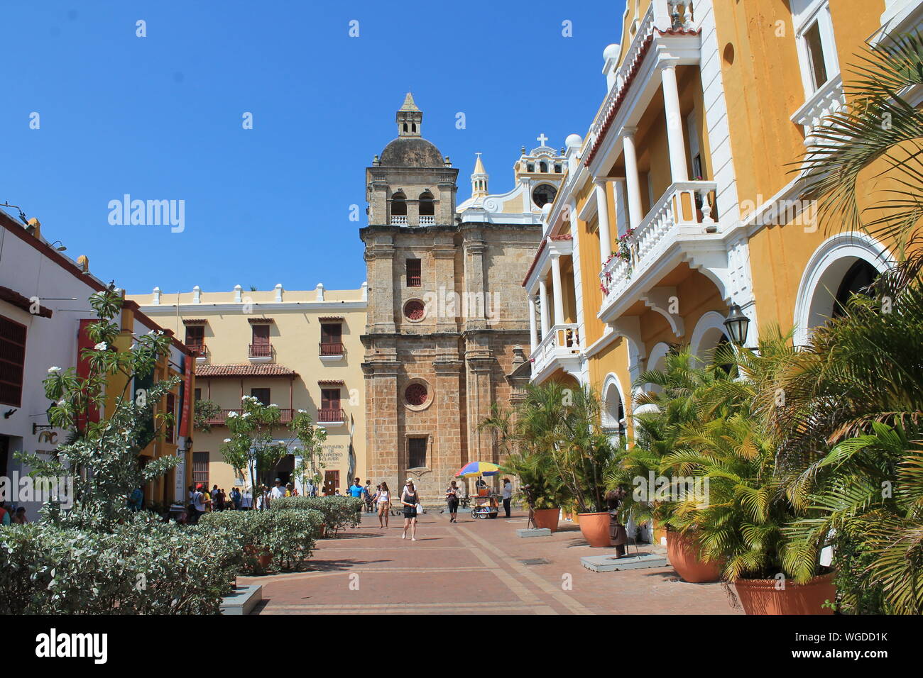 Cartagena de indias. Magical, colonial city at the Caribbean coast of ...