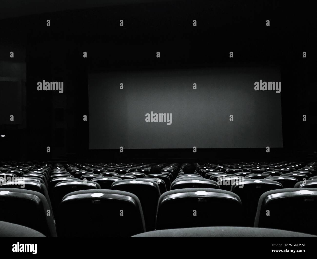 Empty chairs in movie theater hi-res stock photography and images - Alamy
