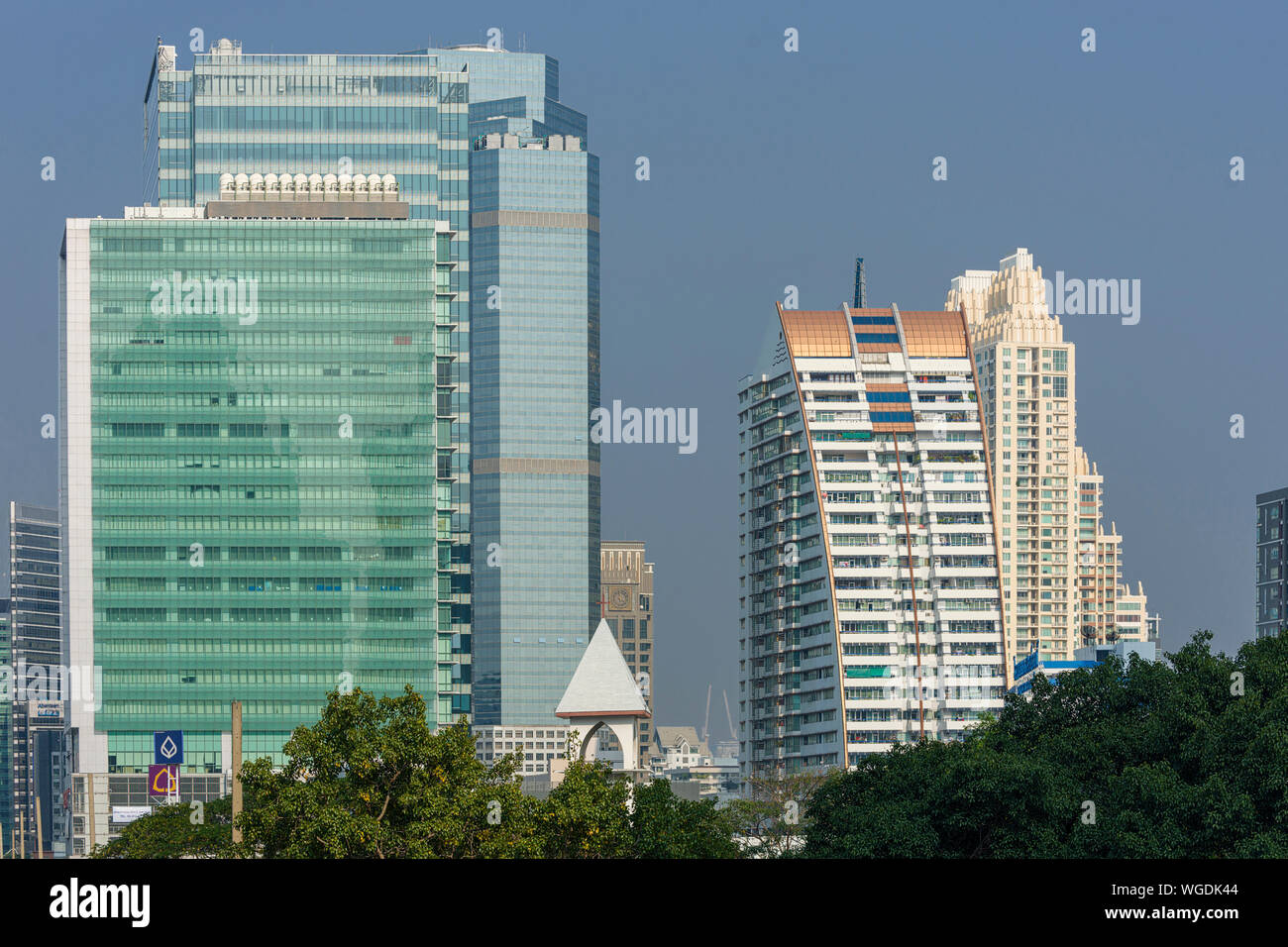 Central silom tower hi-res stock photography and images - Alamy