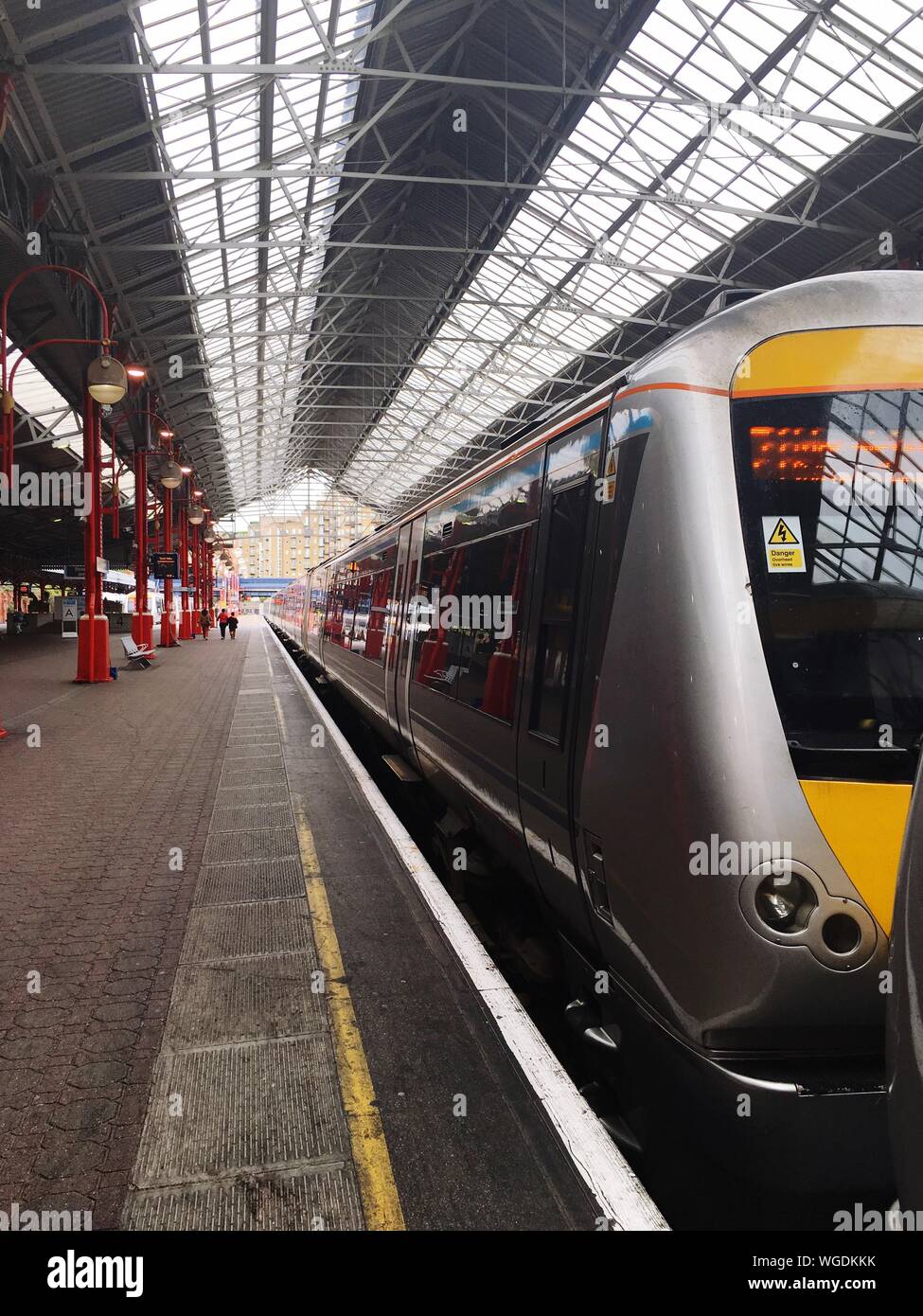 Modern train train station hi-res stock photography and images - Alamy