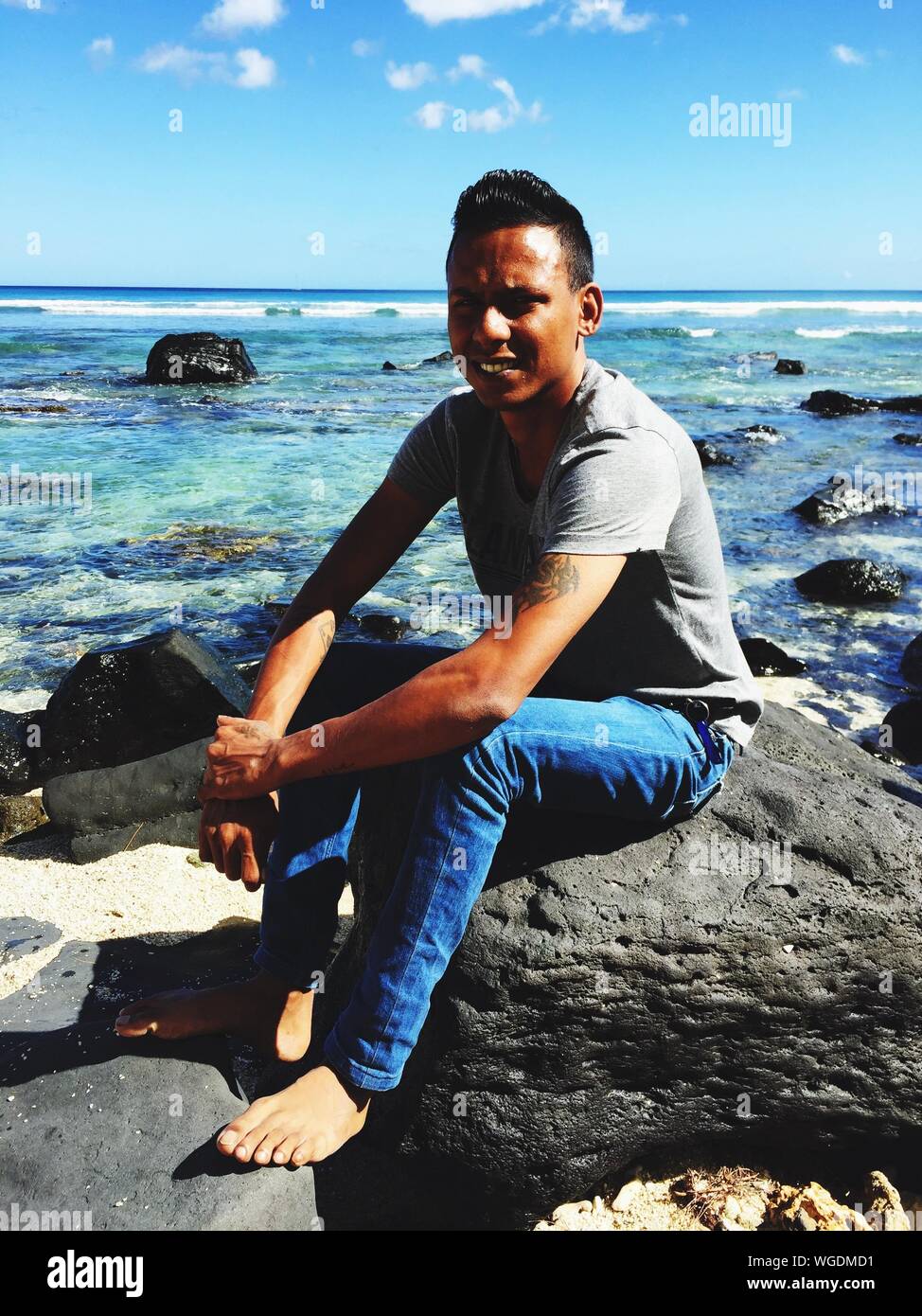 Mauritius man portrait hi-res stock photography and images - Alamy