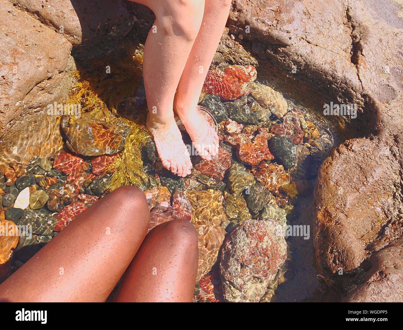Women in water hi-res stock photography and images - Alamy