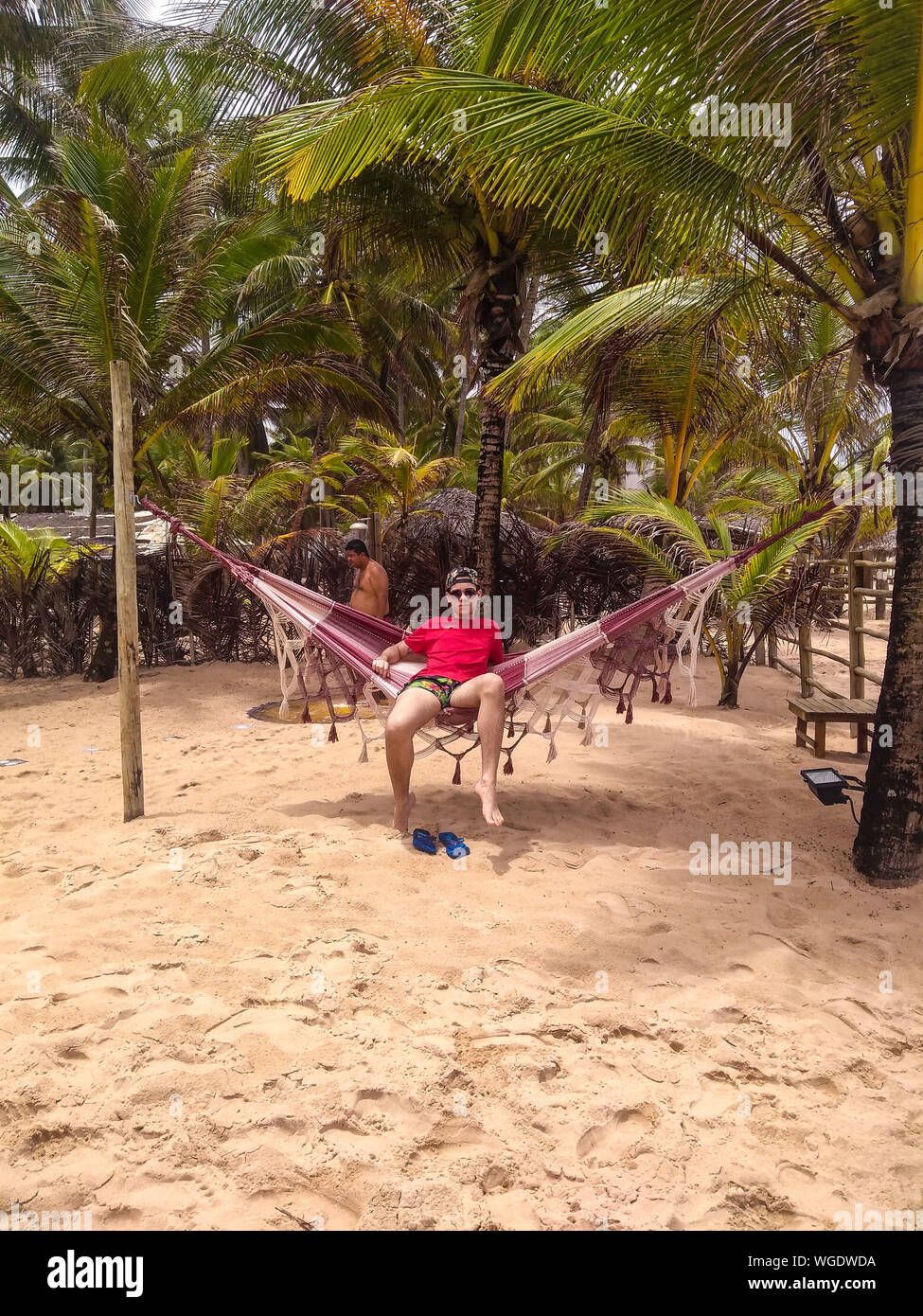 Man Hammock Beach High Resolution Stock Photography and Images - Alamy