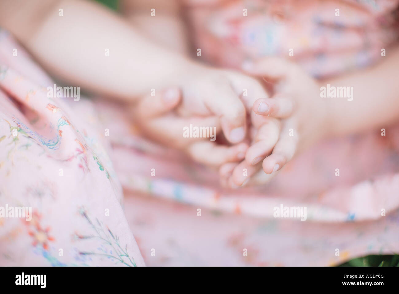 Children only holding hands hi-res stock photography and images - Alamy