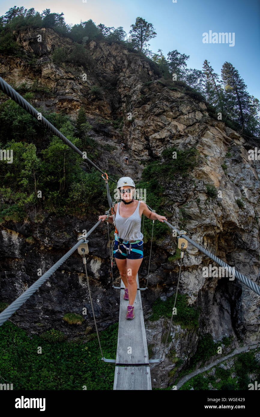 Wire bridge ladder hi-res stock photography and images - Alamy