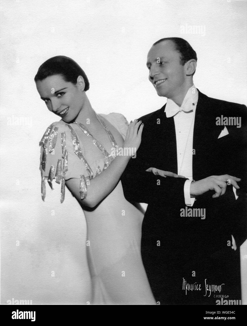 LOUISE BROOKS and DARIO dance team 1934 Publicity Portrait by Maurice ...