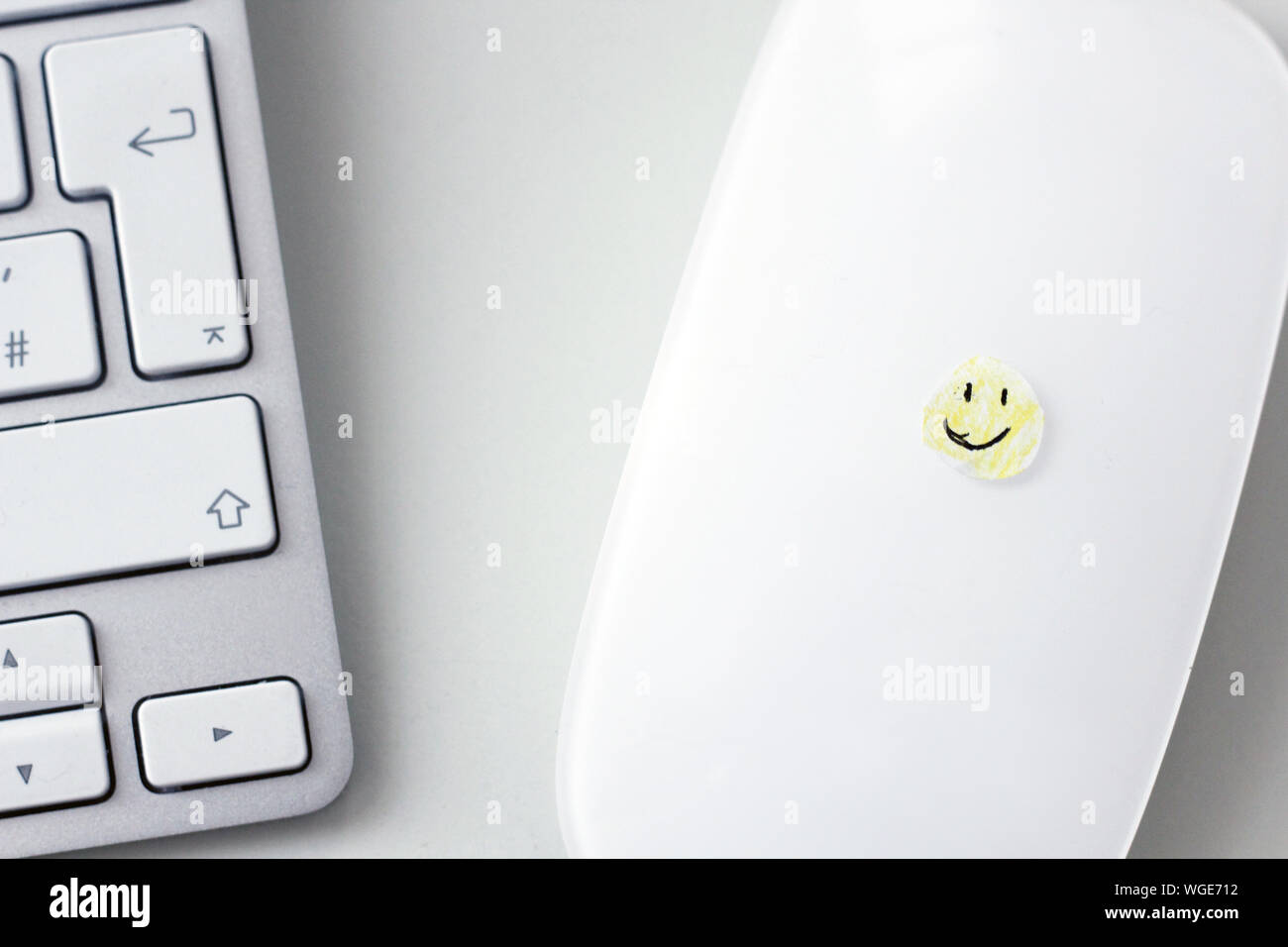 Computer Keyboard Smiley Face High Resolution Stock Photography and ...