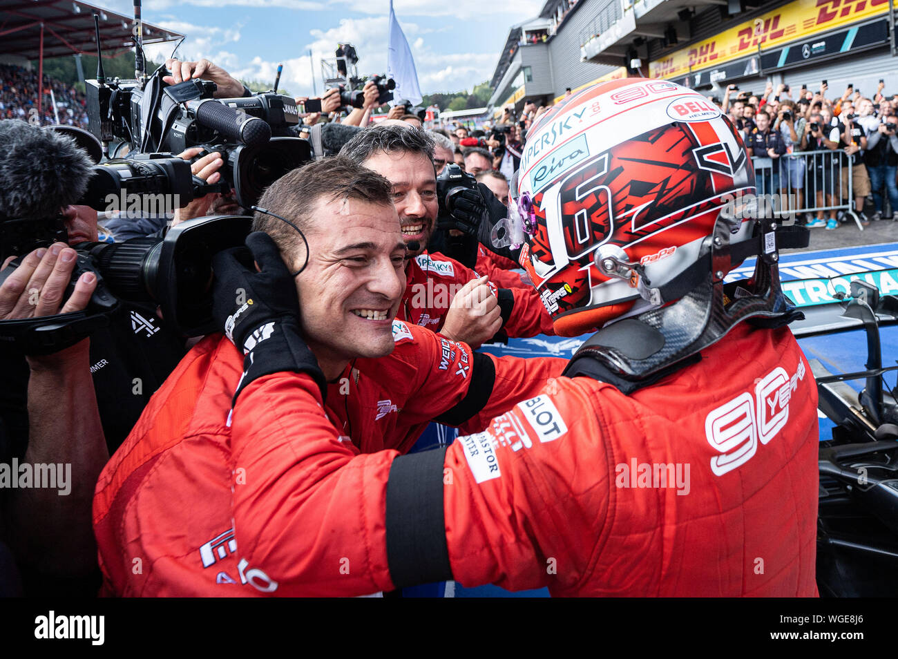 Spa, Belgium. 01st Sep, 2019. SPA - FIA Formula 1 Grand Prix Belgium ...
