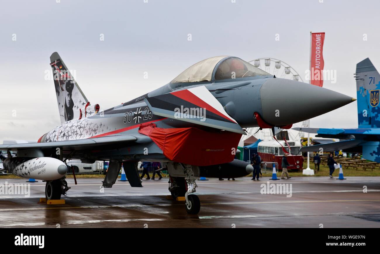 German Air Force (Luftwaffe) Eurofighter Typhoon with special artwork ...