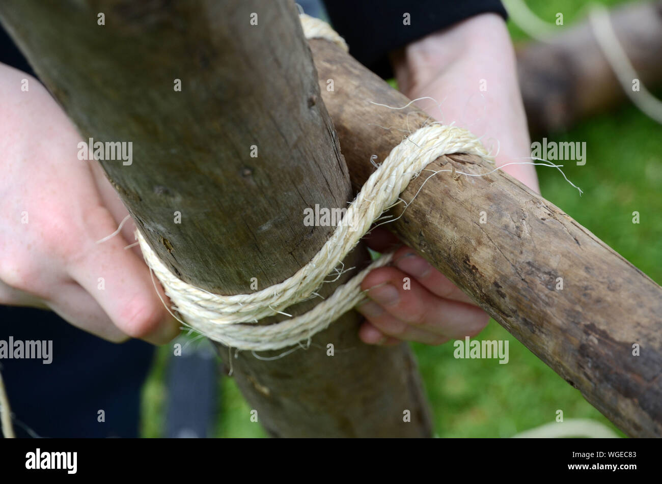 Human bamboo hi-res stock photography and images - Alamy