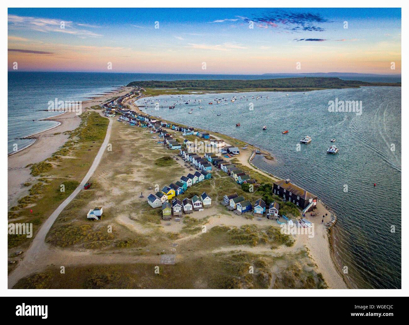 Aerial beach view Cut Out Stock Images & Pictures - Alamy