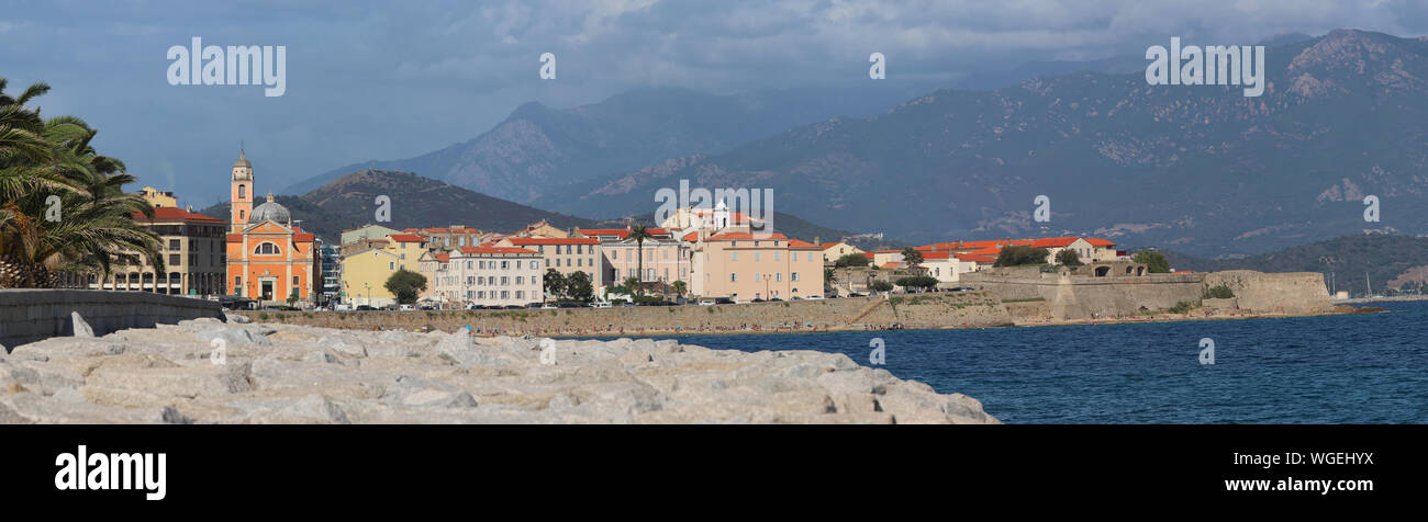Corsica capital summer landscape hi-res stock photography and images ...