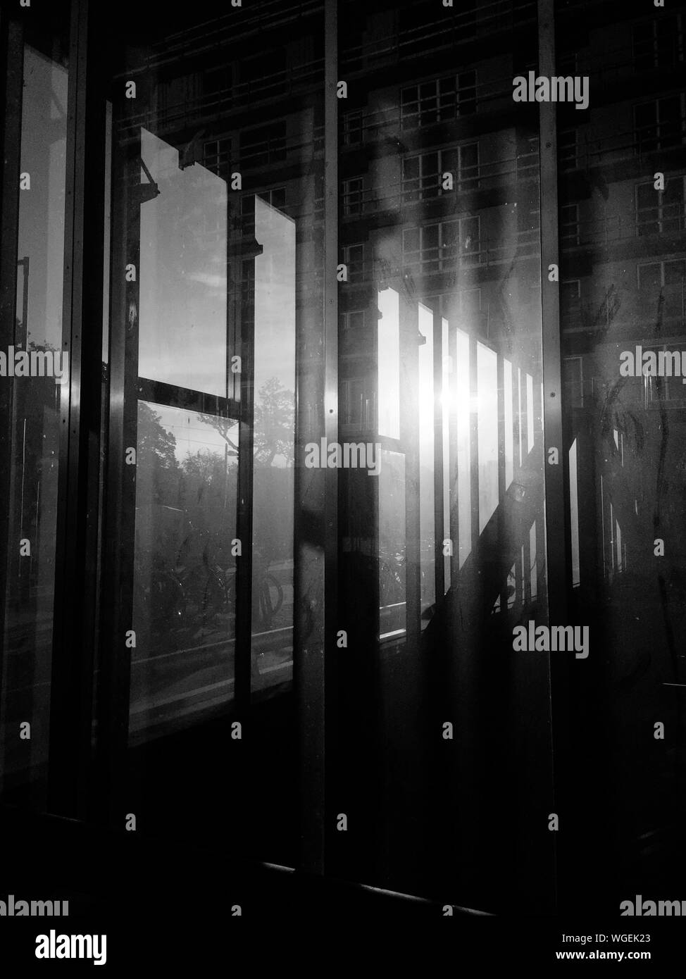 Falling structure Black and White Stock Photos & Images - Alamy