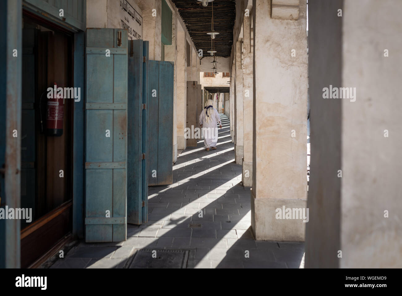 Qatar arabic pattern hi-res stock photography and images - Alamy