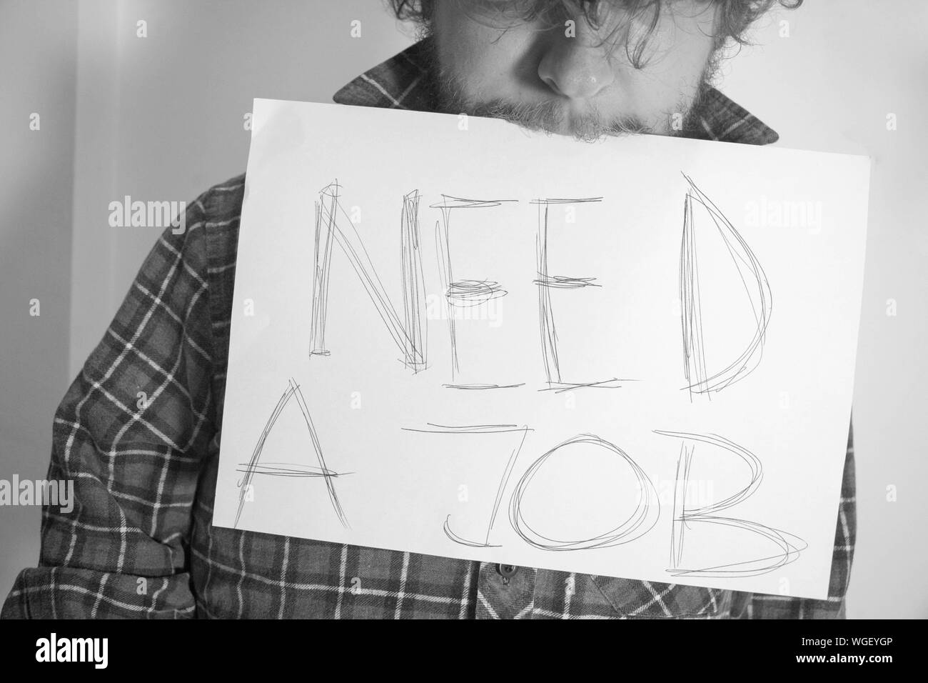 Job paper hi-res stock photography and images - Alamy