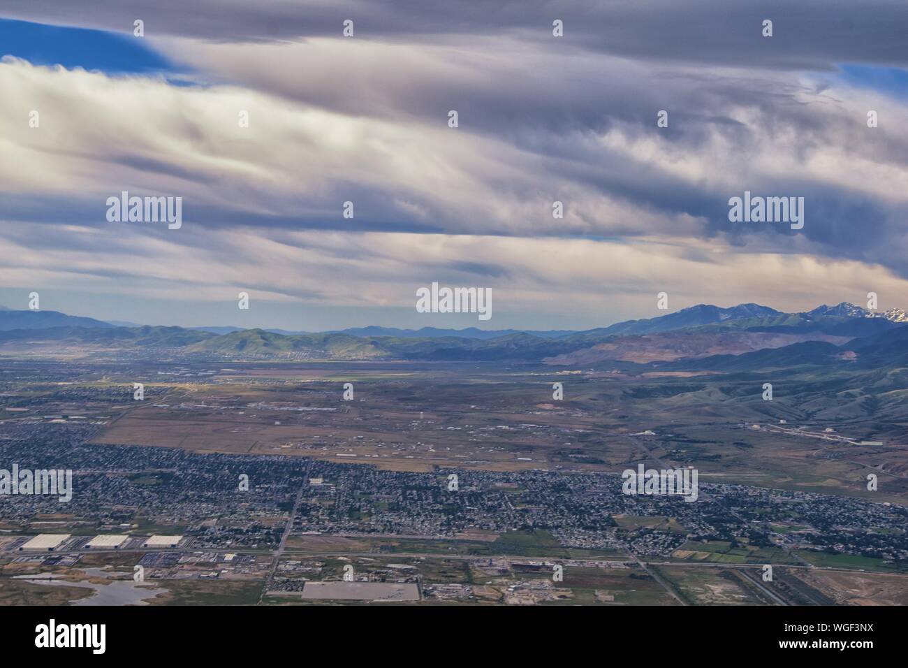 Aerial view magna park hi-res stock photography and images - Alamy