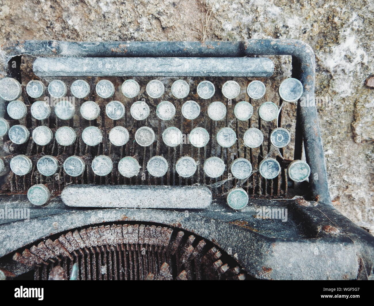 Damaged Typewriter High Resolution Stock Photography and Images - Alamy